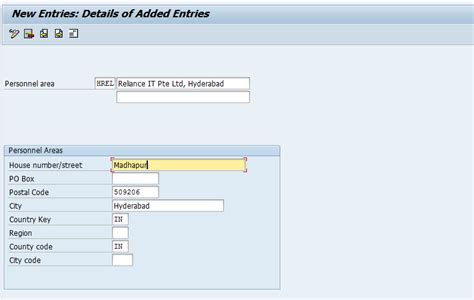 An SAP Consultant SAP HR Enterprise Structure For Personnel Administration