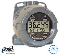 Precision Digital PD Vantageview Dual Line Loop Powered Rate Totalizer Wolfram Connected