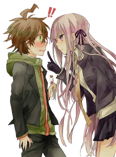 Makoto Naegi And Kyouko Kirigiri