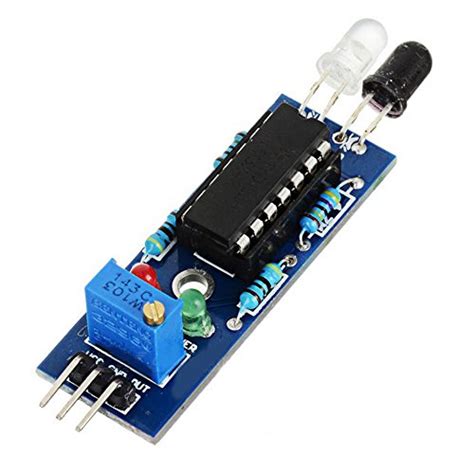 Buy Diy Smart Carrobot Ir Obstacle Avoidance Sensor Line Tracking