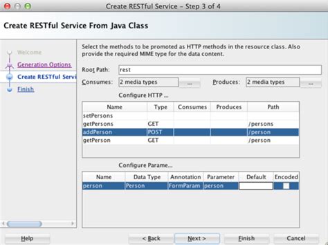 practical experience on oracle products jdeveloper 12c create restful service from java class