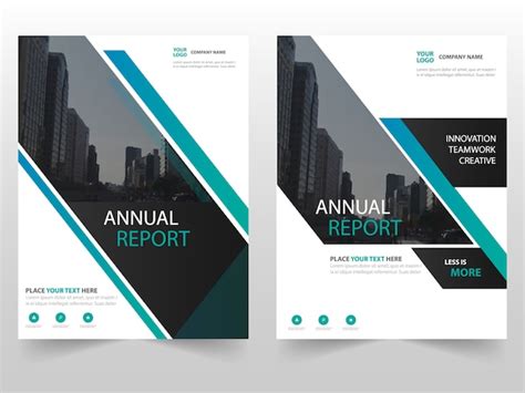 비즈니스 브로셔 템플릿 프리미엄 벡터