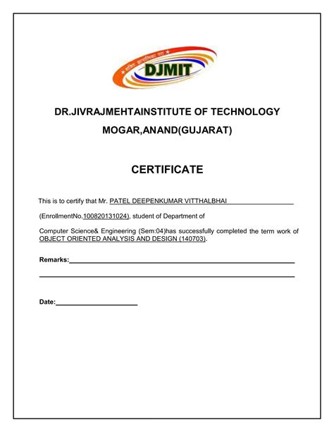 Ooad Lab Manualoriginal Pdf