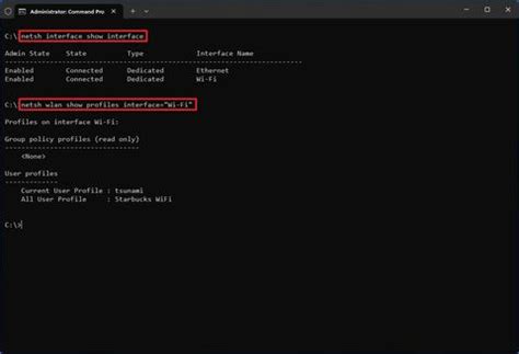 How To Control Wi Fi Networks From Command Prompt On Windows Windows Central