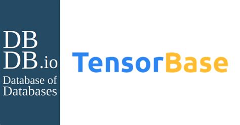 TensorBase Database Of Databases