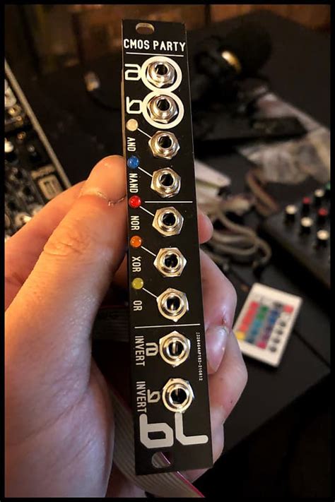 Blue Lantern Cmos Party Logic Module Black Reverb