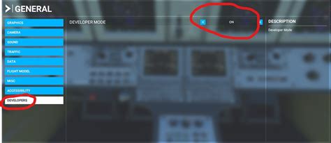 HOW TO Getting Started With The SDK Dev Mode Community Guides Microsoft Flight Simulator