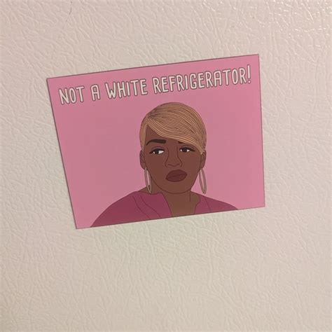 Nene Leakes White Refrigerator Rhoa Magent Etsy