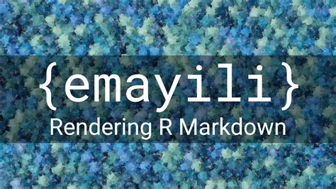 GitHub Datawookie Emayili An R Package For Sending Email Messages