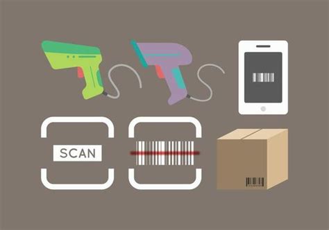 Barcode Scanner Vector Art Icons And Graphics For Free Download