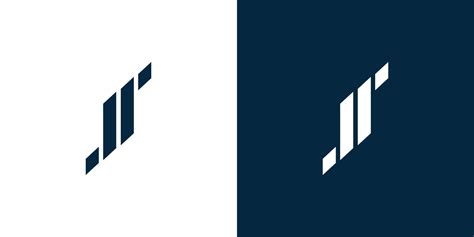 Modern And Strong Letter Jr Initials Logo Design 22393189 Vector Art At Vecteezy