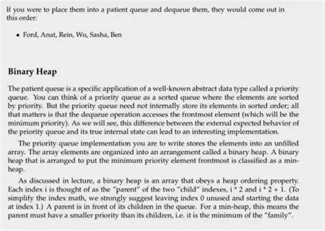 Program To Implement Patient Queue In Java Assignment Solution
