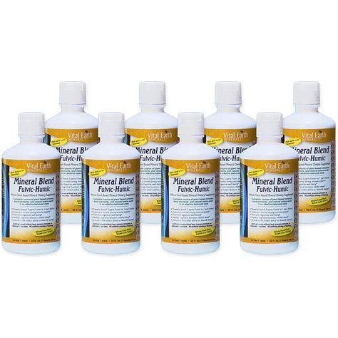Mineral Blend Fulvic Humic Vegan Liquid Ionic Trace Mineral