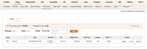 what is gtt icici direct