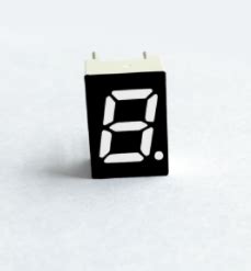 One Digit 7 Segment LED Display
