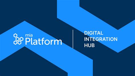Digital Integration Hub Dih Mia Platform