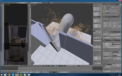 Fluid Simulation Problem With Obstacles Help Particles And Physics Simulations Blender