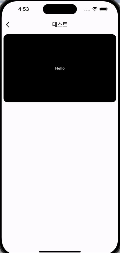 Flutter Container Radius 넣는 방법