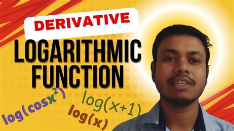 How To Find Derivative Of Logarithmic Function Youtube