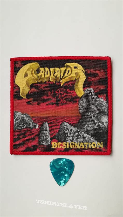 Gladiator Designation Patch Tshirtslayer Tshirt And Battlejacket Gallery