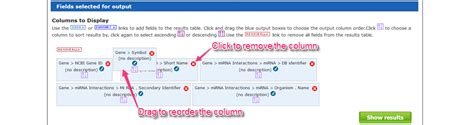 Querybuilder Targetmine