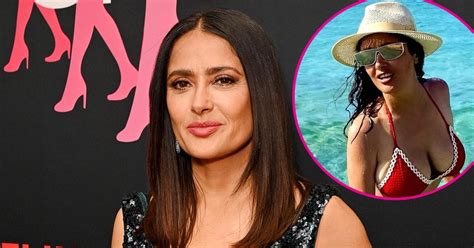 Salma Hayek Shows Off Bikini Body On 57th Birthday Reportwire