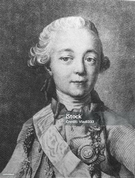 러시아 황제 폴 1세의 초상화 새겨진 초상화 제3장 디 로빈스키 1886년 S피터스버그 검은색에 대한 스톡 벡터 아트 및 기타 이미지 Istock