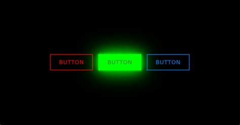 Neon Button In HTML