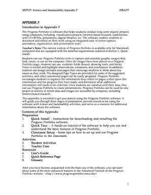 Fillable Online Sepup Appendix F Form Fax Email Print PdfFiller