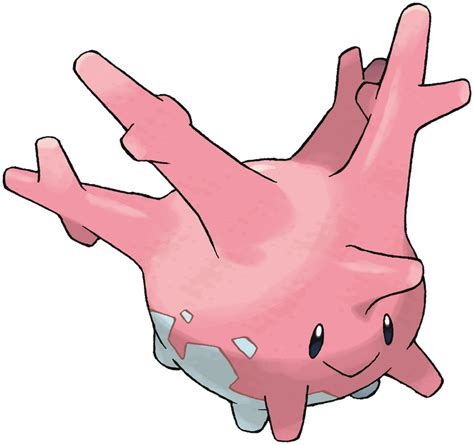 Corsola Pokédex Stats Moves Evolution And Locations Pokémon Database