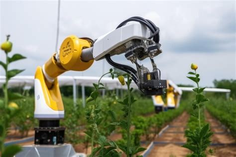 Premium Ai Image Robotics And Artificial Intelligence For Agriculture Autonomous Agriculture