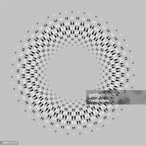 Checked Triangles In Circle Pattern High Res Vector Graphic Getty Images