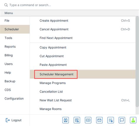 Scheduler Creating Appointments