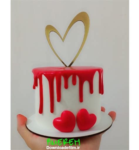 عکس کیک تولد کوچک فانتزی