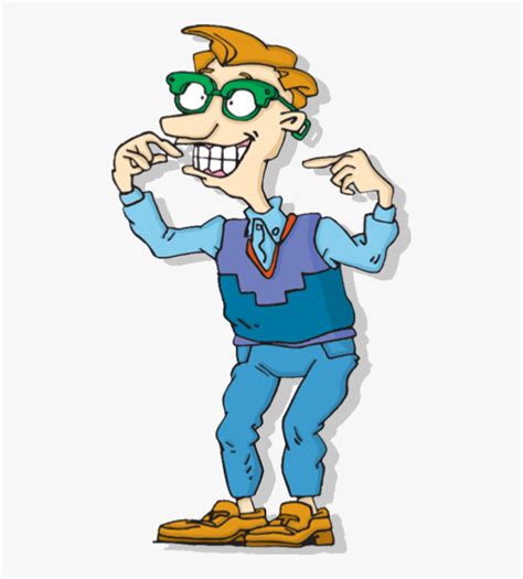 Rugrats Drew Pickles Smiling Drew Pickles Rugrats Hd Png Download