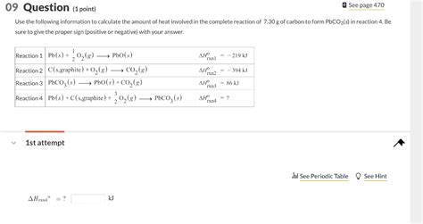 Solved From the following data calculate ΔH for the Chegg