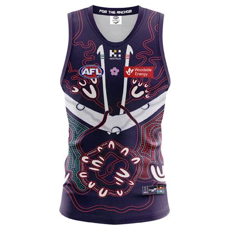 Fremantle Dockers 2024 Authentic Mens Indigenous Home Guernsey The