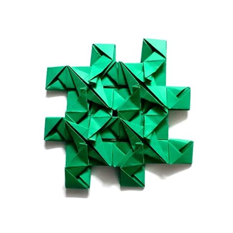 Origami Rhombus Tessellation Ver 3 Master Jugal Unit Tessellation Series 27 Origami