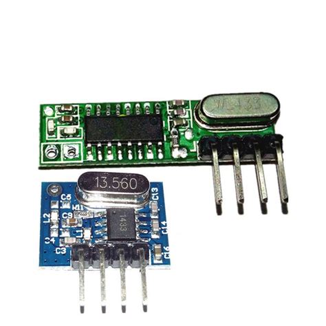 433mhz Superheterodyne Rf Transmitterreceiver Arduino Kit For Diy Remote Controls › Free