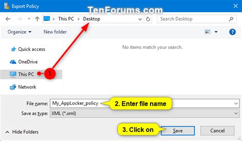 Export And Import AppLocker Policy For Rules In Windows 10 Tutorials