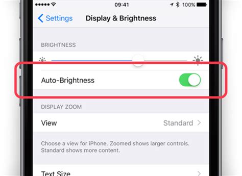 Guide Dim The Screen To Save Power IOS 9 TapSmart