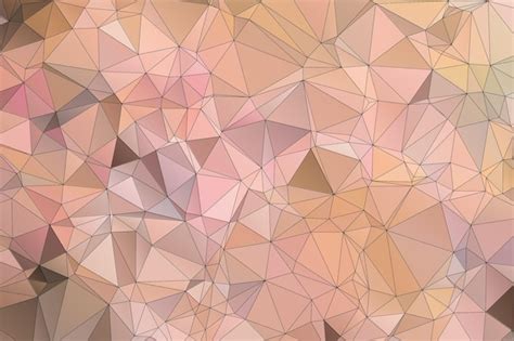 Premium Vector Abstract Polygonal Background From Lines Dots And Glowing Particles With Plexus