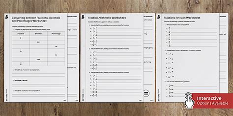 Fractions Resource Pack Teacher Made Twinkl