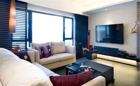 成都恒大都汇华庭现代风格107平米设计方案 现代客厅装修效果图片 装信通网