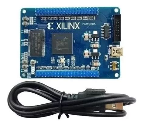 Xilinx Spartan 6 Fpga Development Board Xc6slx16 256mbit Sdr Parcelamento Sem Juros