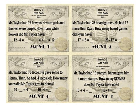 Reading Sage Ccss Math Word Problem Types