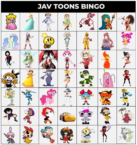 Jav Toons Bingo By Jav Toons On Deviantart
