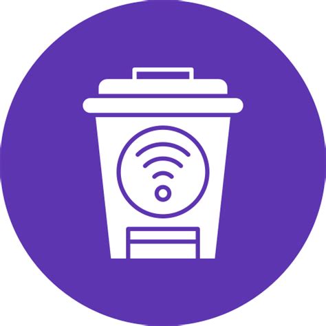 Smart Trash Free Electronics Icons