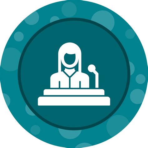 Lectern Vector Icon 17513813 Vector Art At Vecteezy