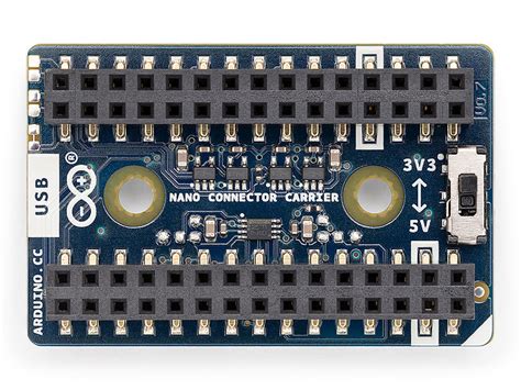 Nano Connector Carrier Easy I O Expansion For Nano Boards — Arduino Official Store